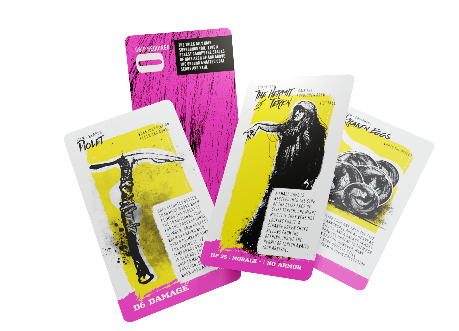 The Bridges of Múr and The Endless Sea | Reference Cards – newyear Studios