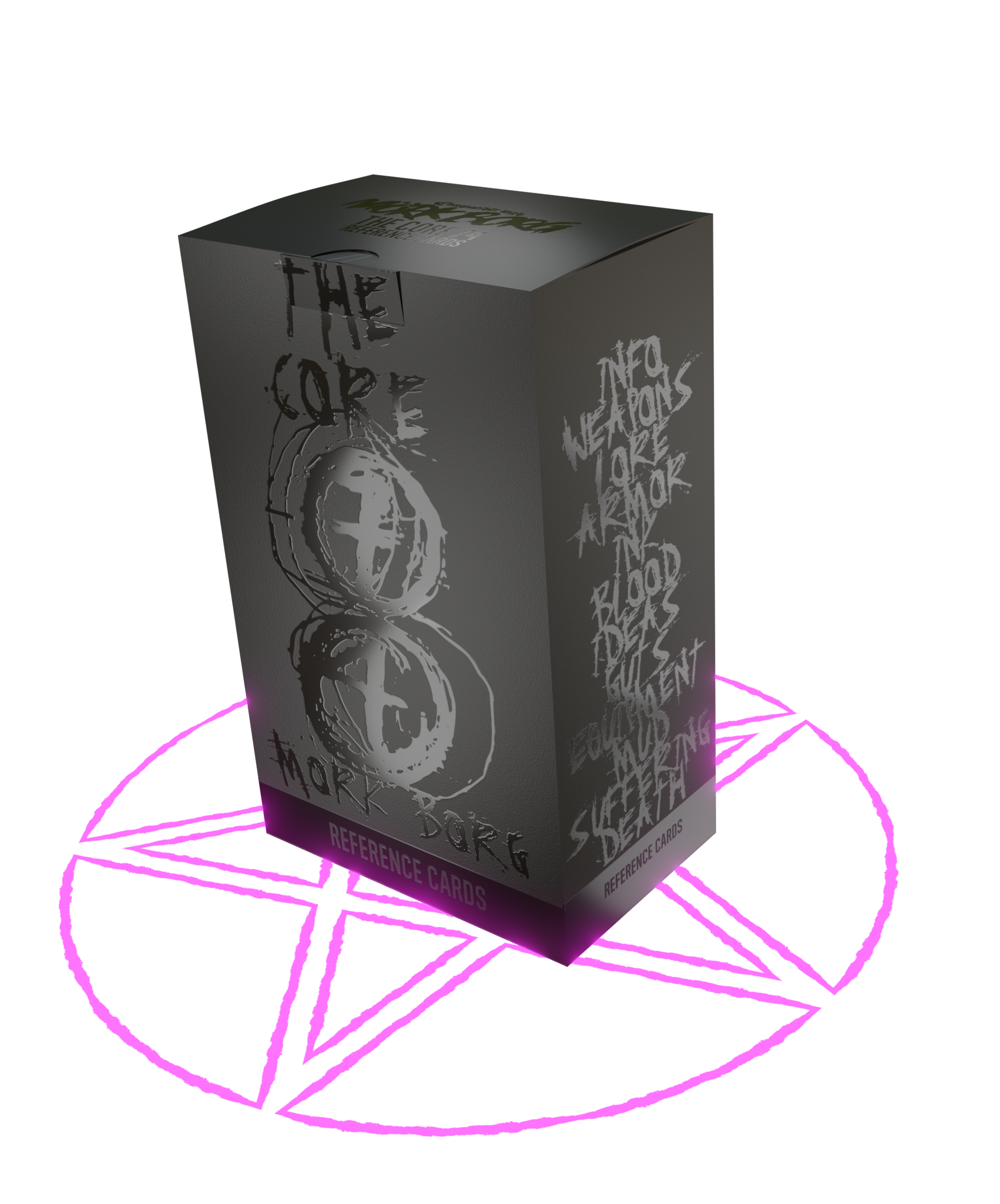 MÖRK BORG The Core 74 | Reference Cards – newyear Studios